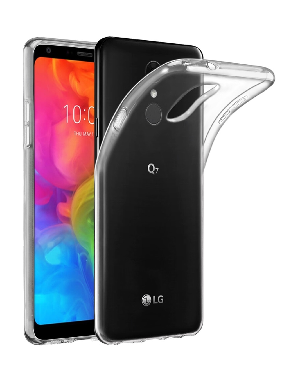 LG Q7 Plus Clear Cover